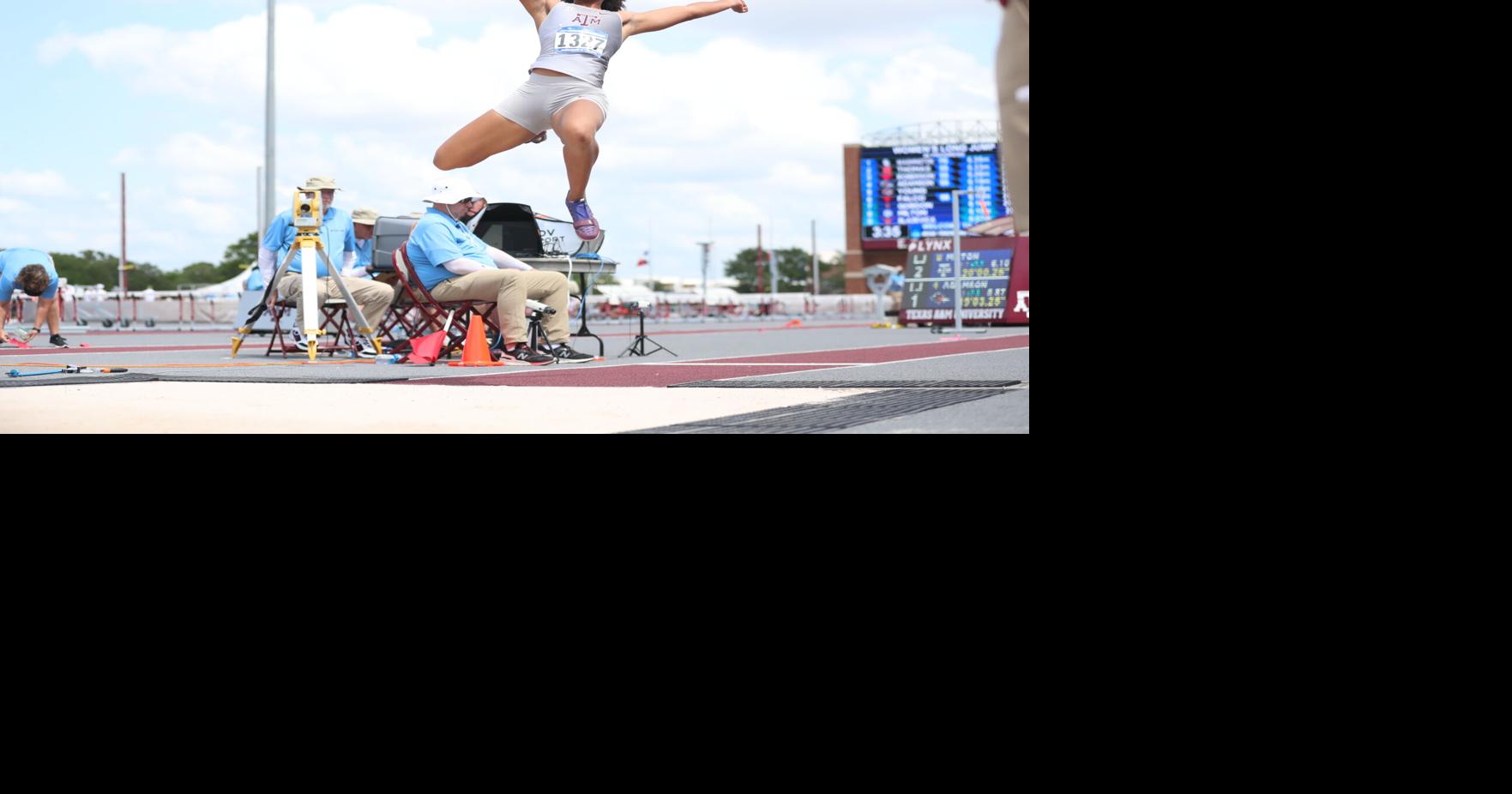 Texas A&M senior Taryn Milton leads trio of Aggies to women's long jump ...