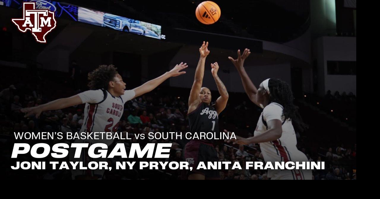 South Carolina Postgame: Joni Taylor, Ny Pryor, Anita Franchini