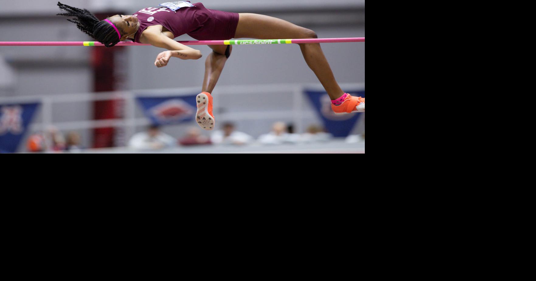 Texas A&M's Lamara Distin leads track team to NCAA Indoor Championships