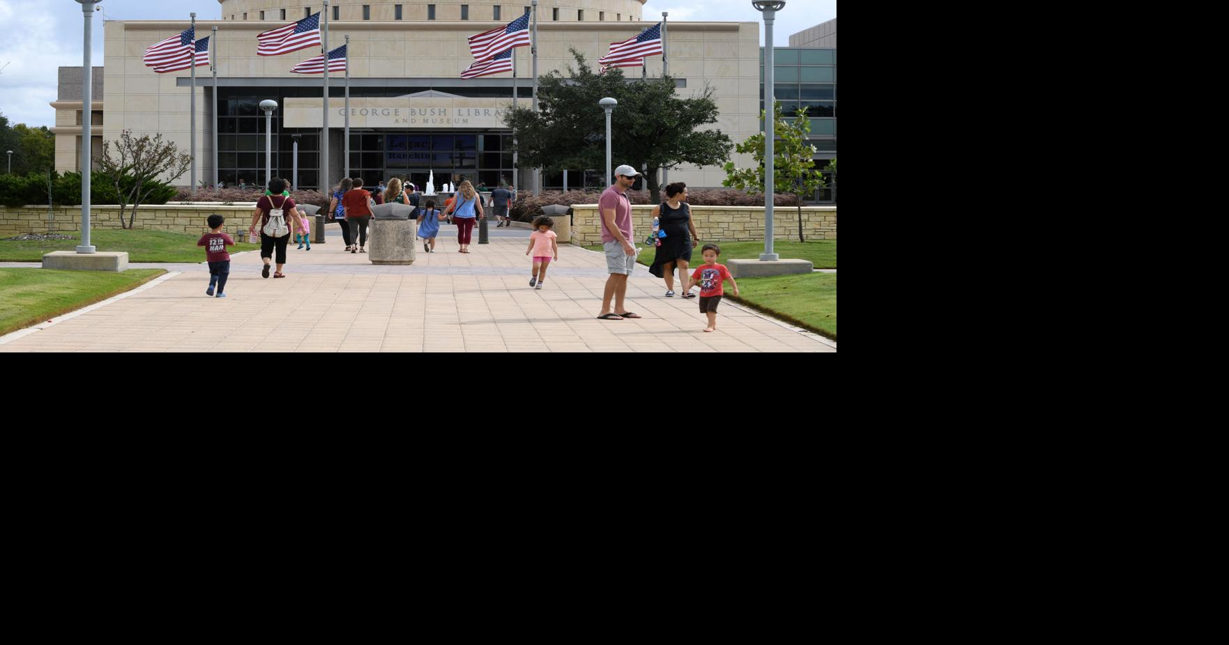 Bush Library and Museum reopens