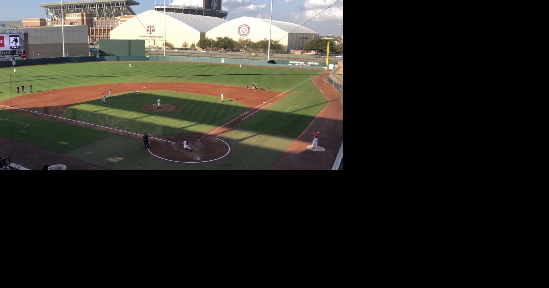 Aggie baseball takes Game 1 of Cornell double-header