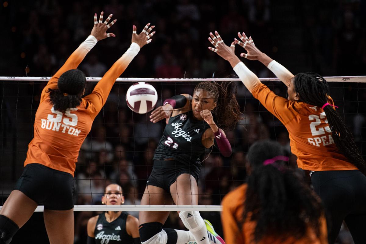 Texas A&M volleyball: Morgan Perkins feature