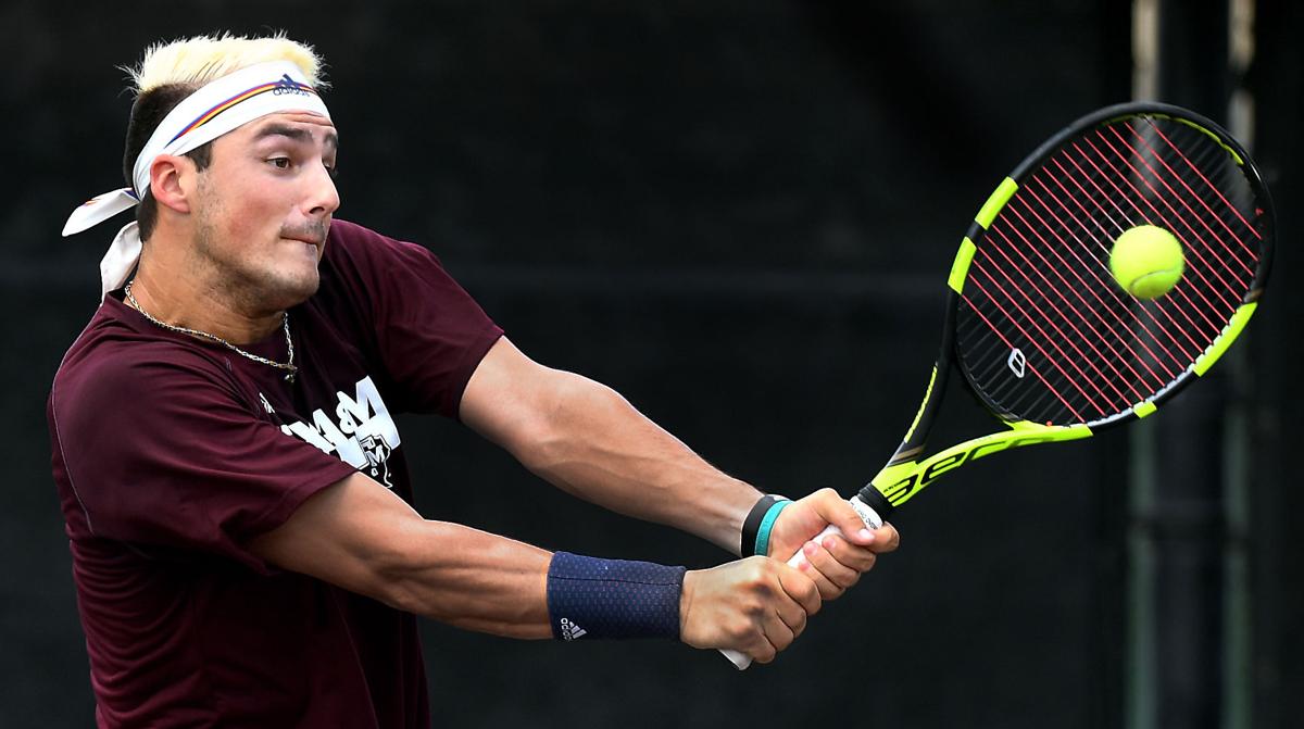 Texas A&M men's tennis team to face Baylor in NCAA tournament second round