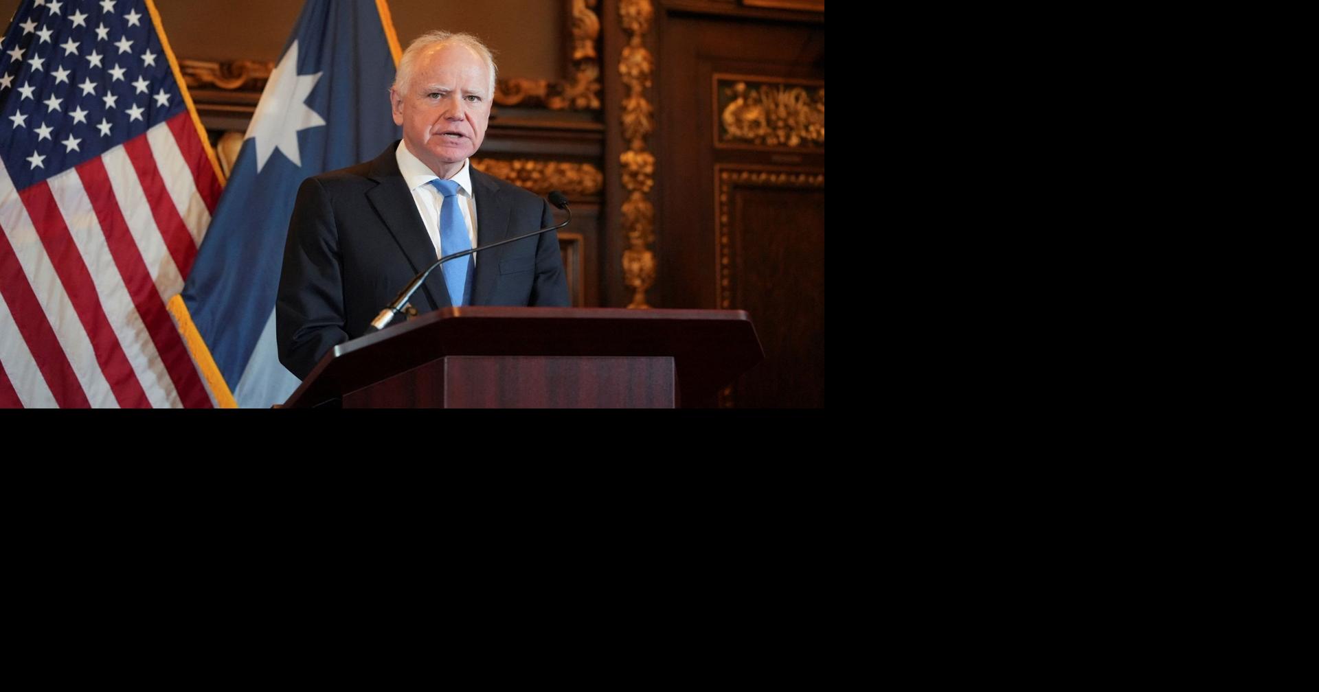 Tim Walz ends re-election bid as Minnesota governor amid fraud scandal