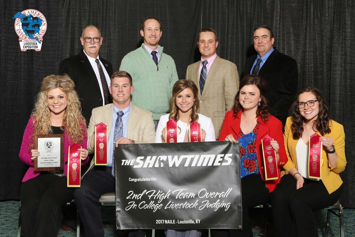 Blinn College livestock judging team places second at North American ...
