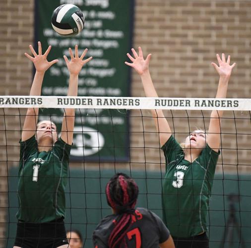 Rudder volleyball team ends season on high note