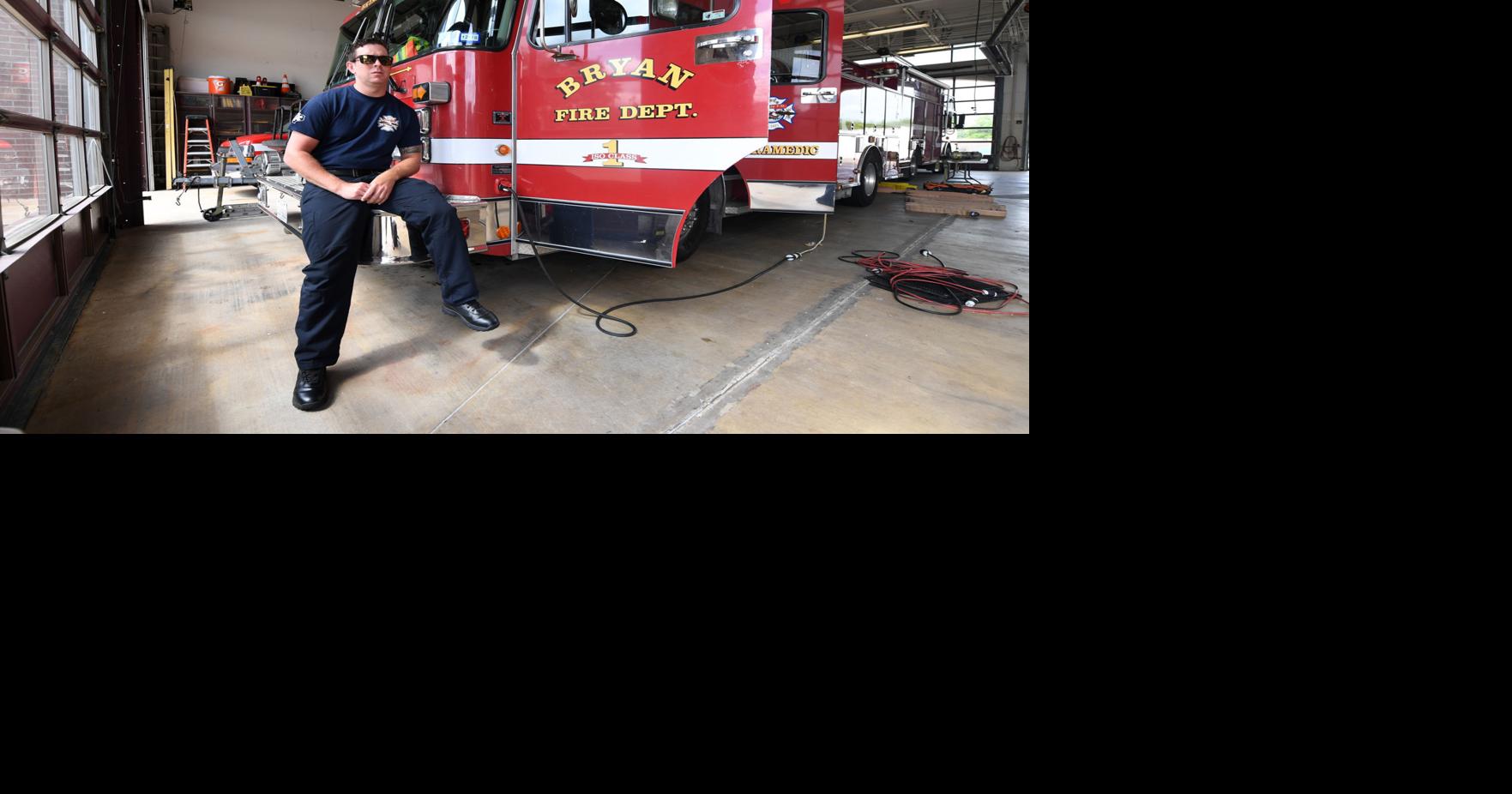 Bryan firefighter returns to job he loves after battle with brain cancer