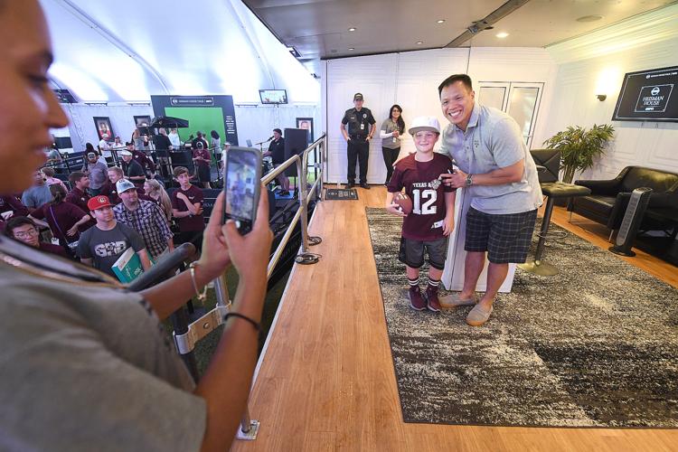 Nissan Heisman House tour pays visit to Aggieland