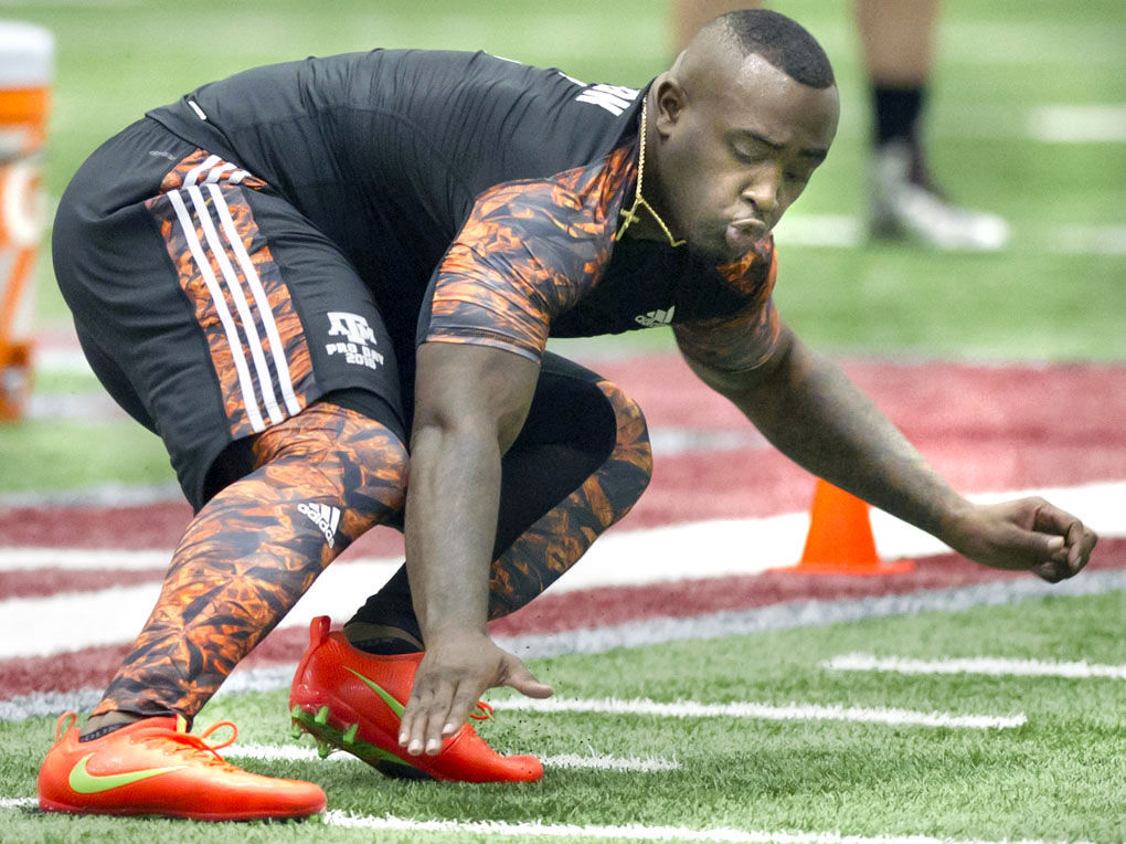 Healthy Tra Carson shines at Texas A&M's pro day