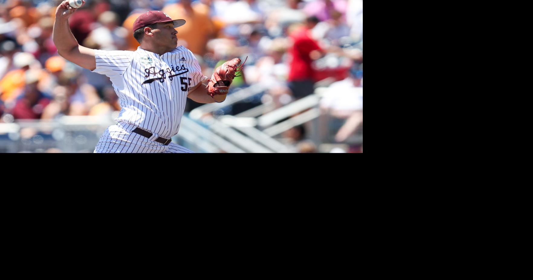 Badmaev makes first start as Aggie in Game 2