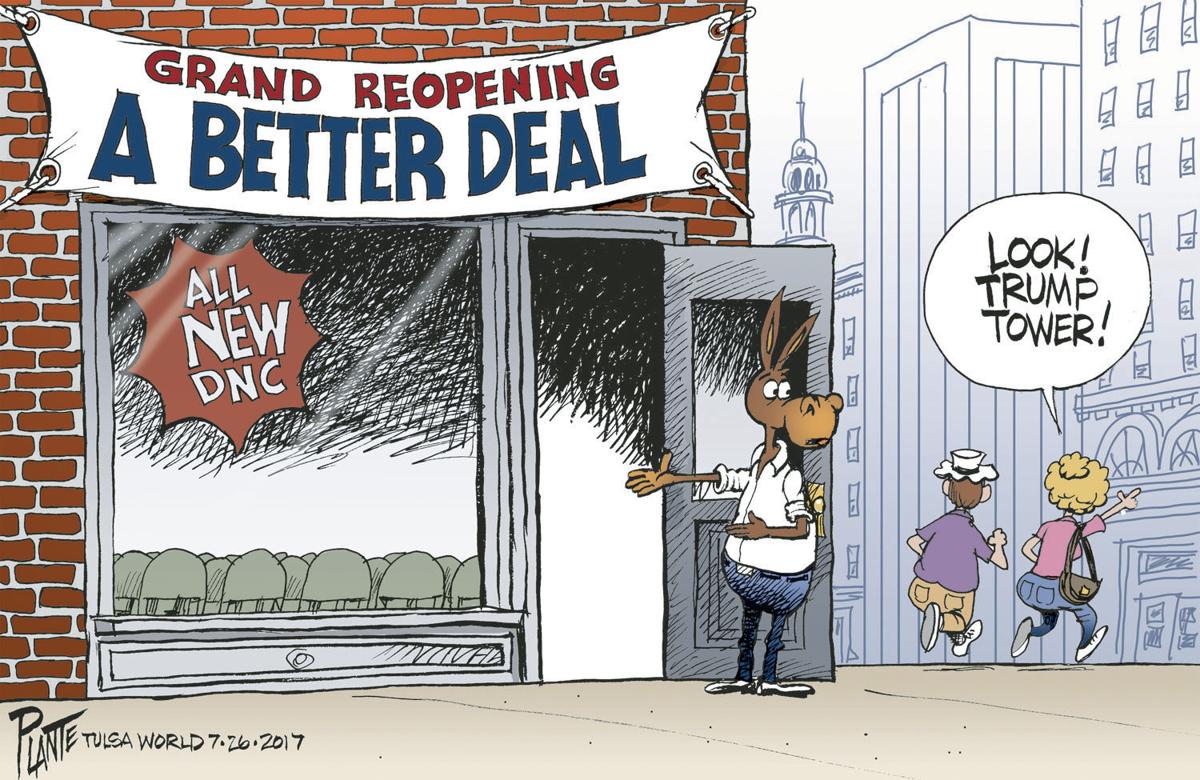 Bruce Plante Cartoon: The Democratic Party Restart | Cartoons ...