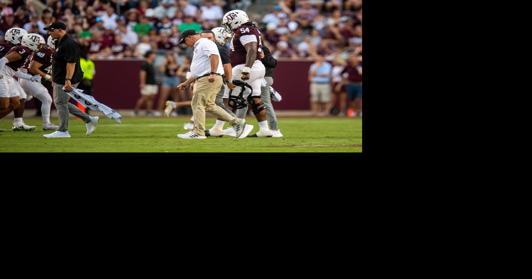 TAMU center Mark Nabou out for season with leg injury
