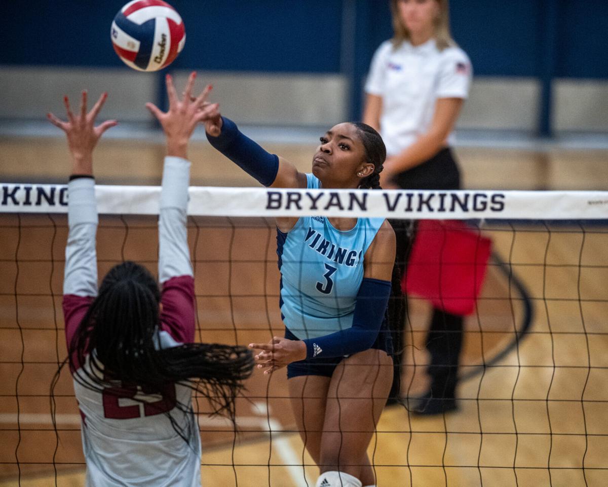 Bryan volleyball team loses in 3, but puts up late fight