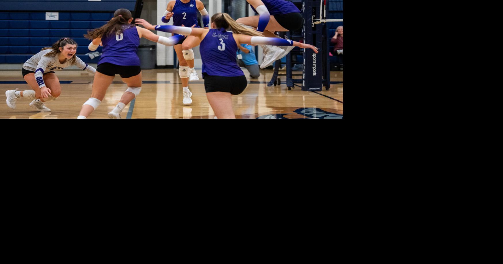 Photos of the playoff volleyball match between A&M Consolidated and ...