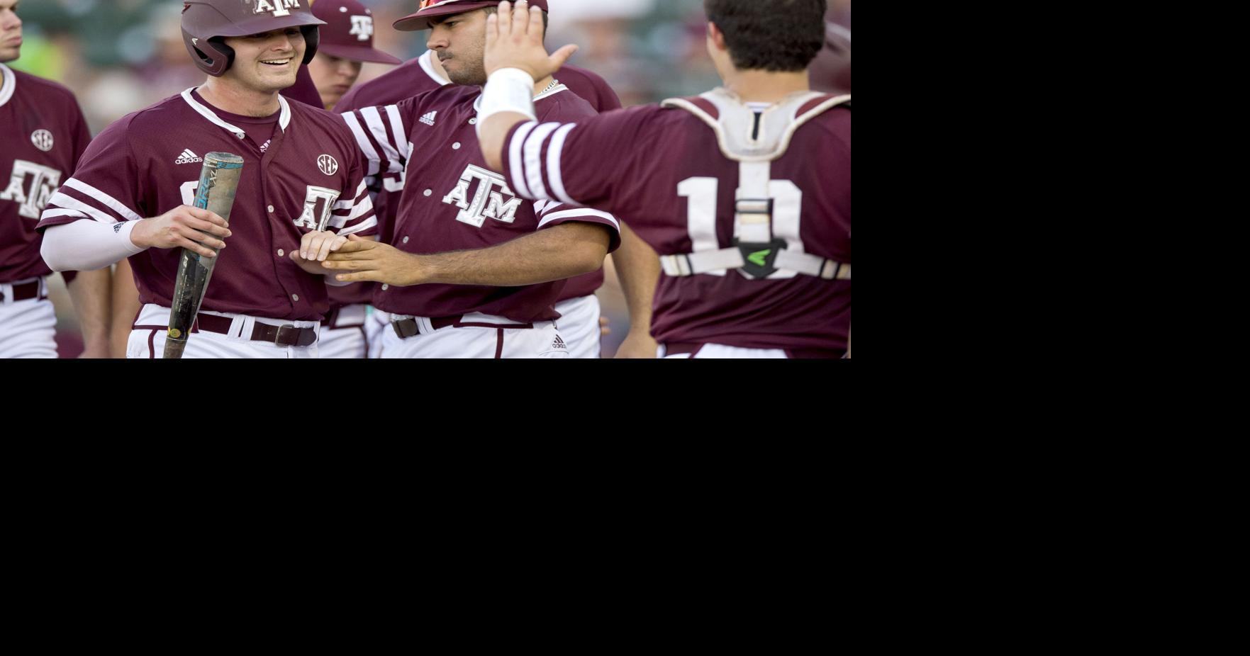 Bottom of lineup helps Aggie baseball team beat Patriots