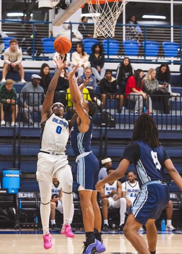 Blinn gets balanced scoring in climbing over .500