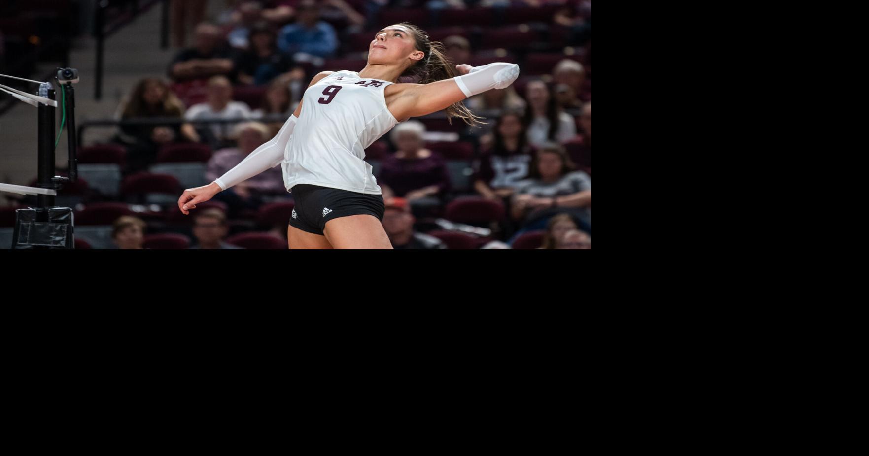 Texas A&M's Logan Lednicky named to preseason All-SEC volleyball team; Aggies picked to finish 8th