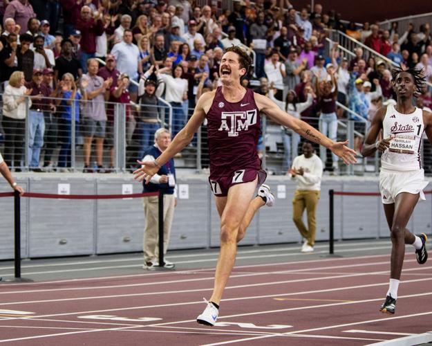 Texas A&M men's indoor track team earns first SEC title