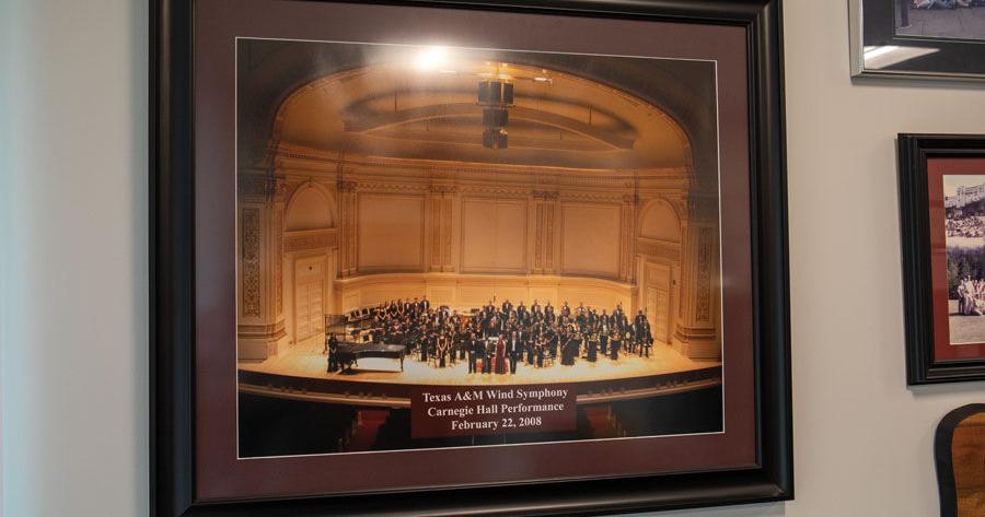 What's in Your Office? Timothy Rhea, Texas A&M director of bands and ...