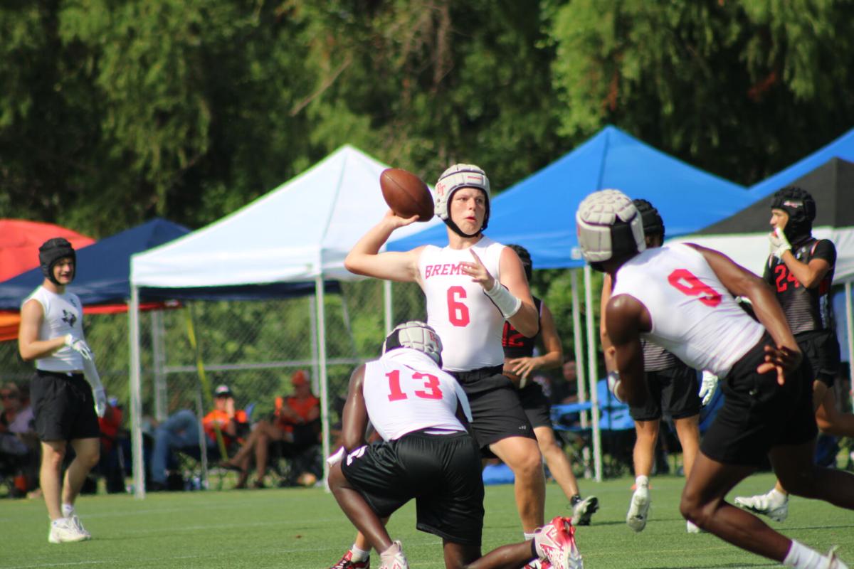 Bremond finishes tournament with quarterback experience