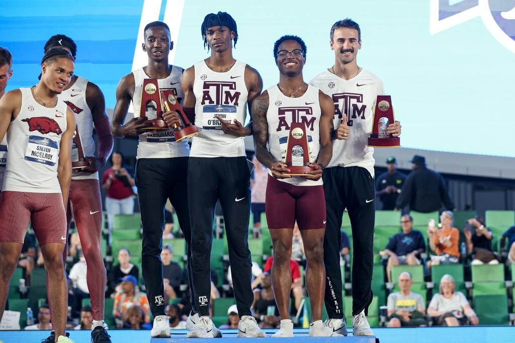 Aggie men 5th at NCAA Outdoor Track & Field Championships