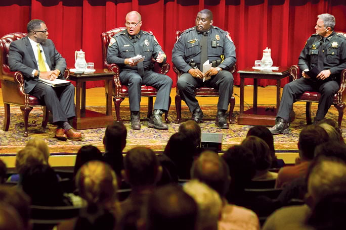 Tough questions: Community police chiefs discuss race relations