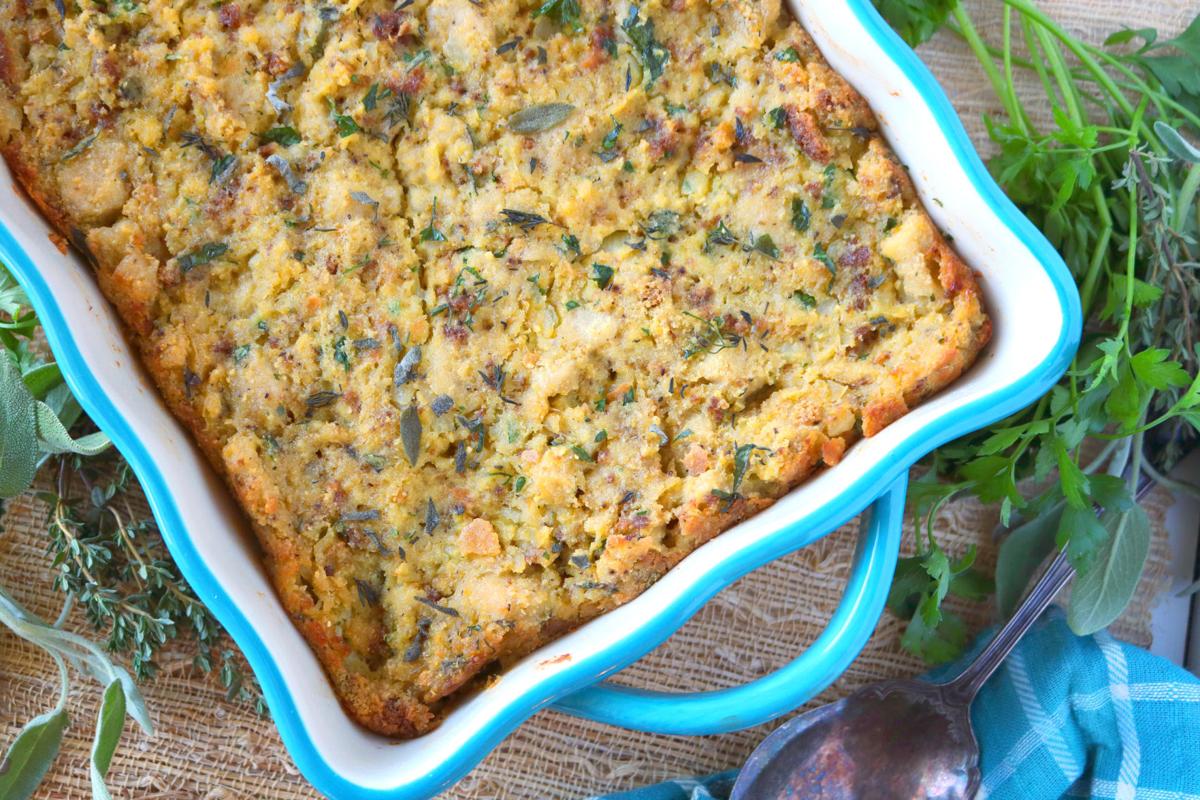 Keep it classic with holiday favorite cornbread dressing
