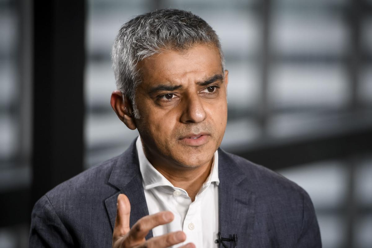 London Mayor Sadiq Khan says big tech companies and regulators have ...