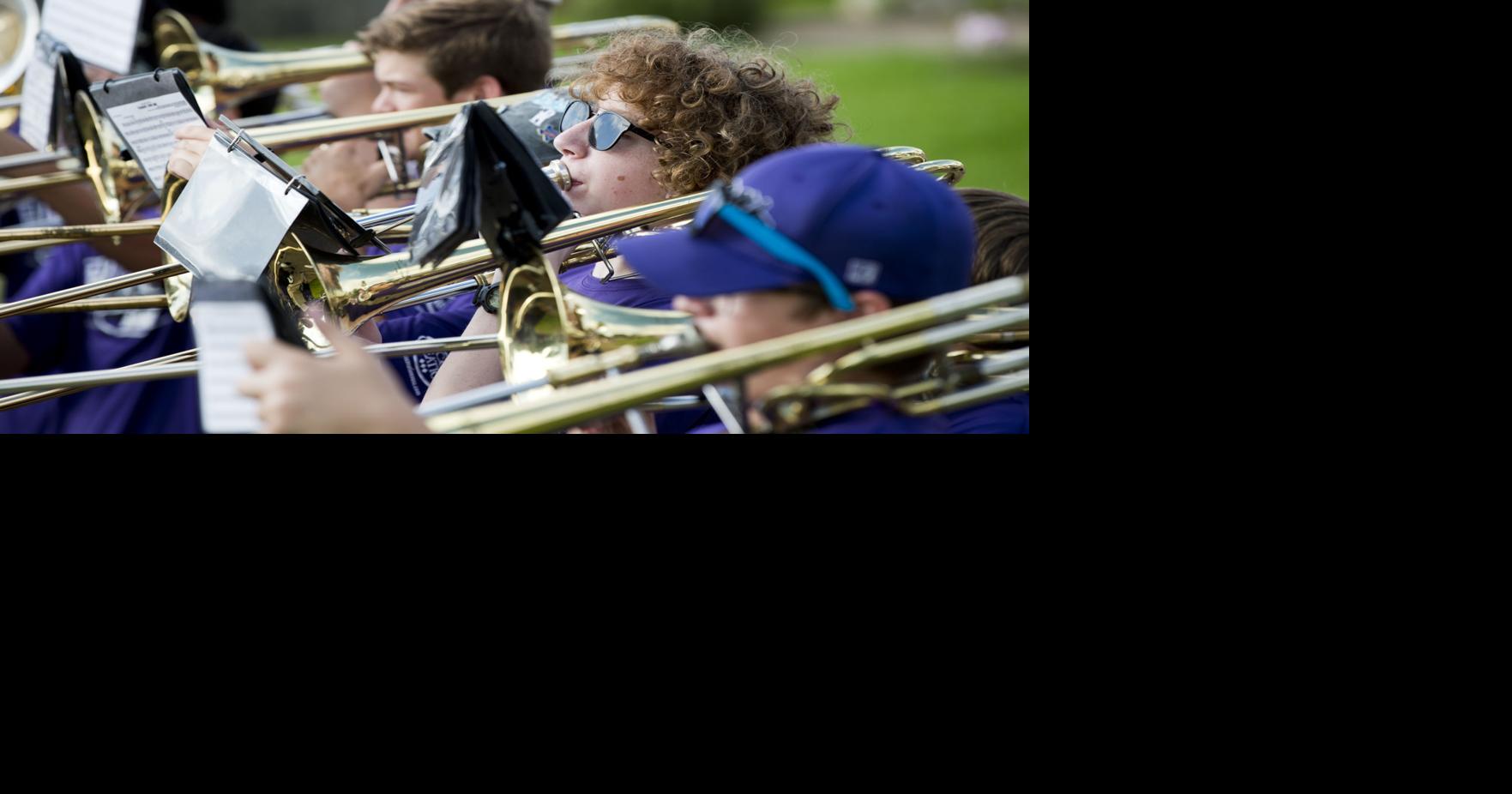 CSHS band and guard kick-off marching season with March-A-Thon
