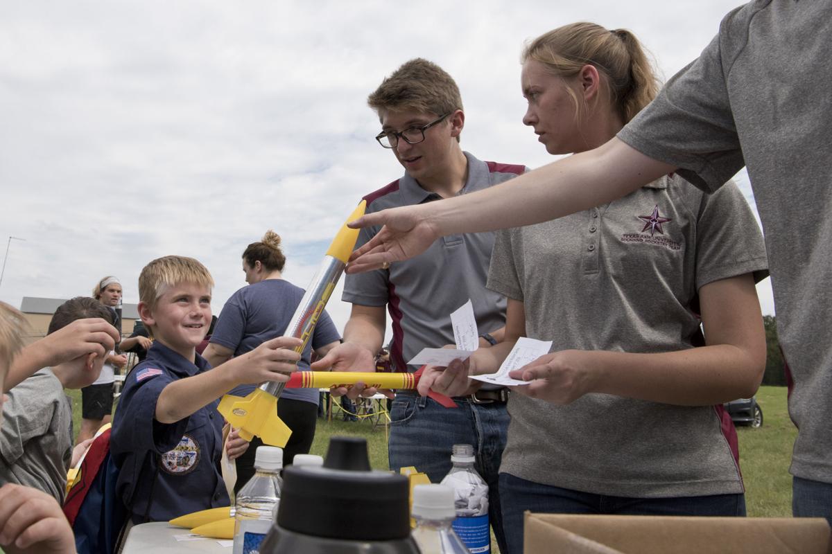 Arrowmoon Rocket Day with the Cub Scouts