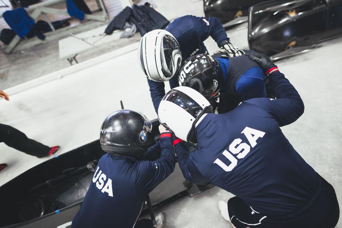 Boone Niederhofer competing for USA bobsled team at 2026 Winter Olympics