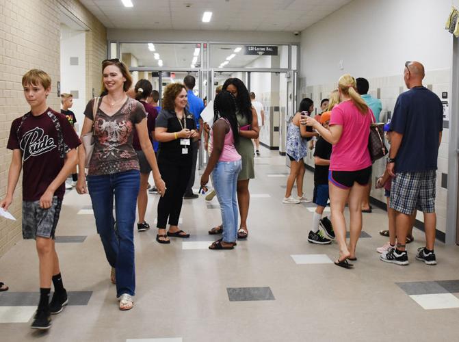 Students, families get first look at Wellborn Middle School