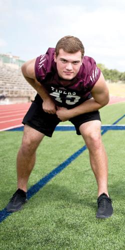 A&M Consolidated's Jason Jasperson balancing football with acting, singing