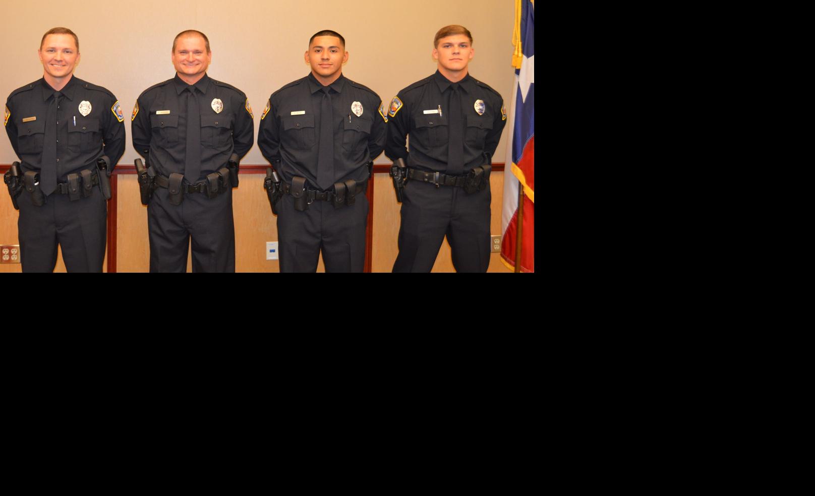 Bryan Police Department welcomes new officers