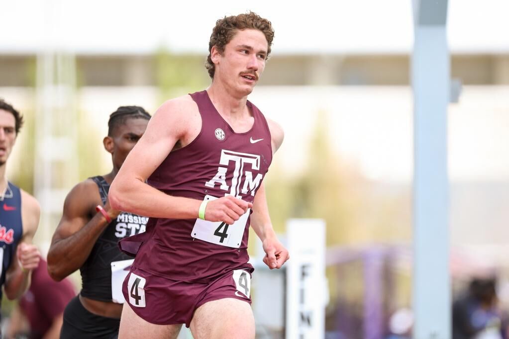 A&M's 800-meter All-American Whitmarsh up for Bowerman