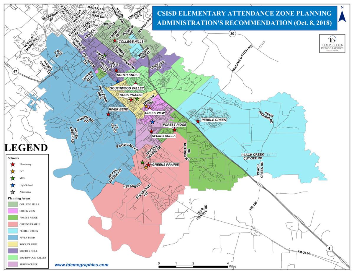 College Station Isd Trustees Approve Elementary School Boundary Recommendations