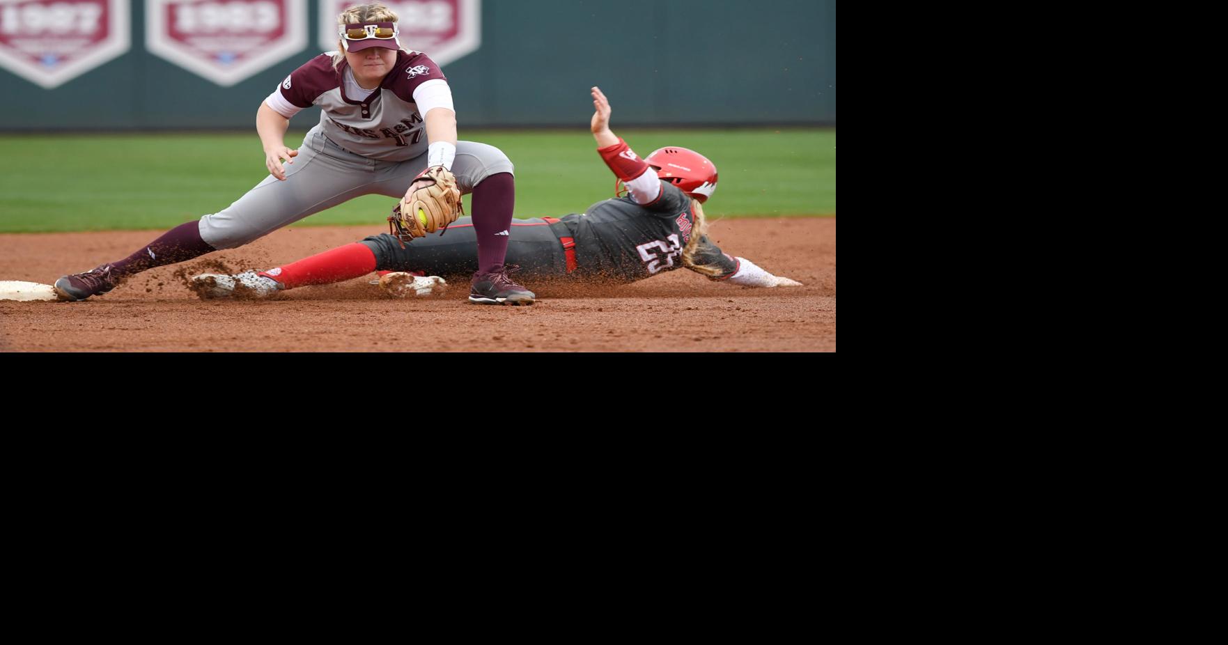 Texas A&M softball team starts slow but wins two to open season