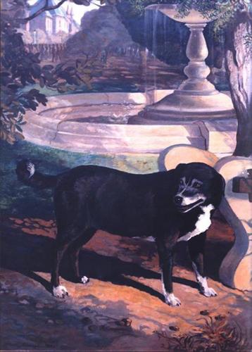 Aggies trying to solve puzzle of missing Reveille painting