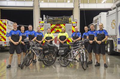 College Station Fire Department tests bike paramedics at Northgate
