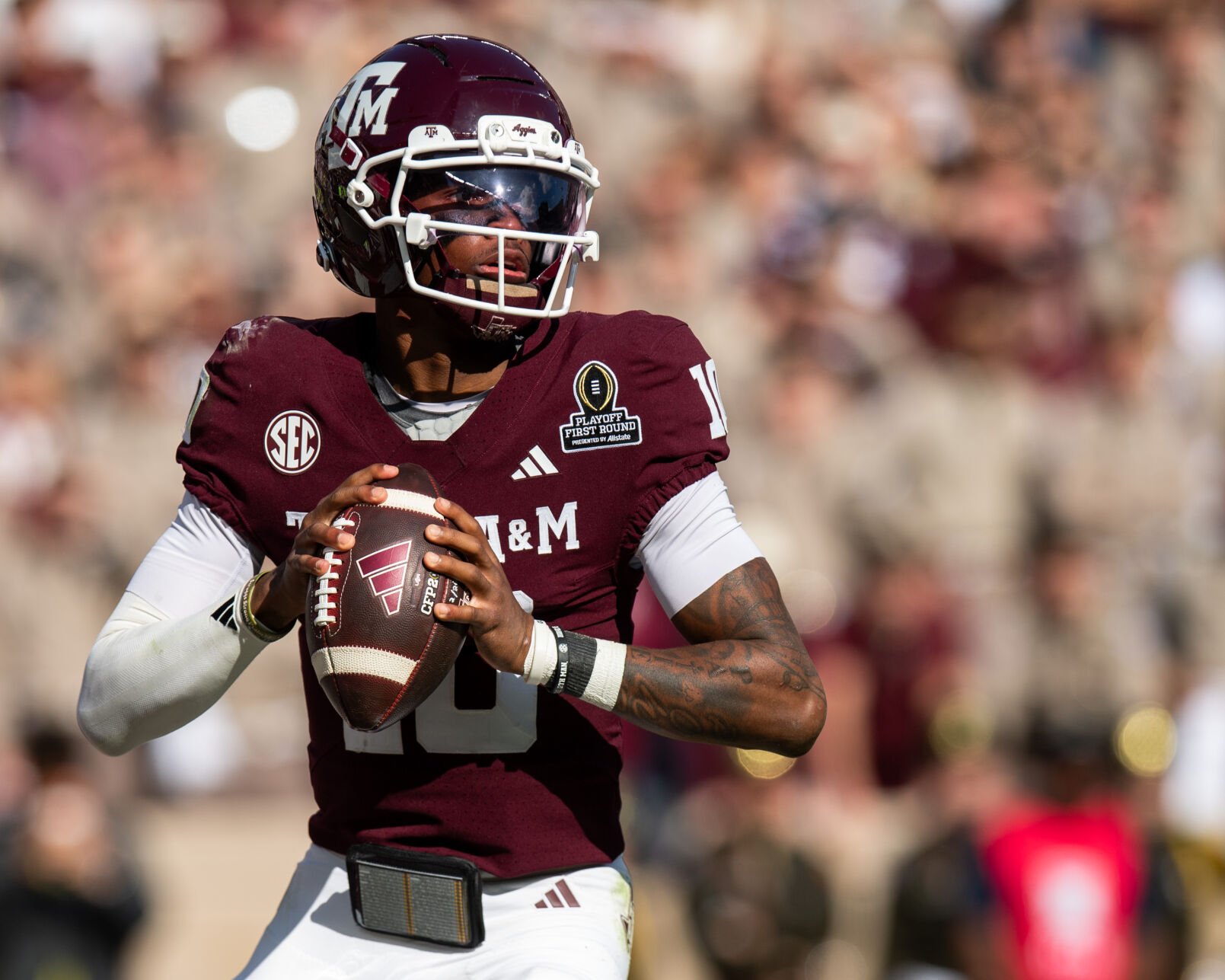 Texas A&M QB Marcel Reed has higher ceiling to hit in 2026