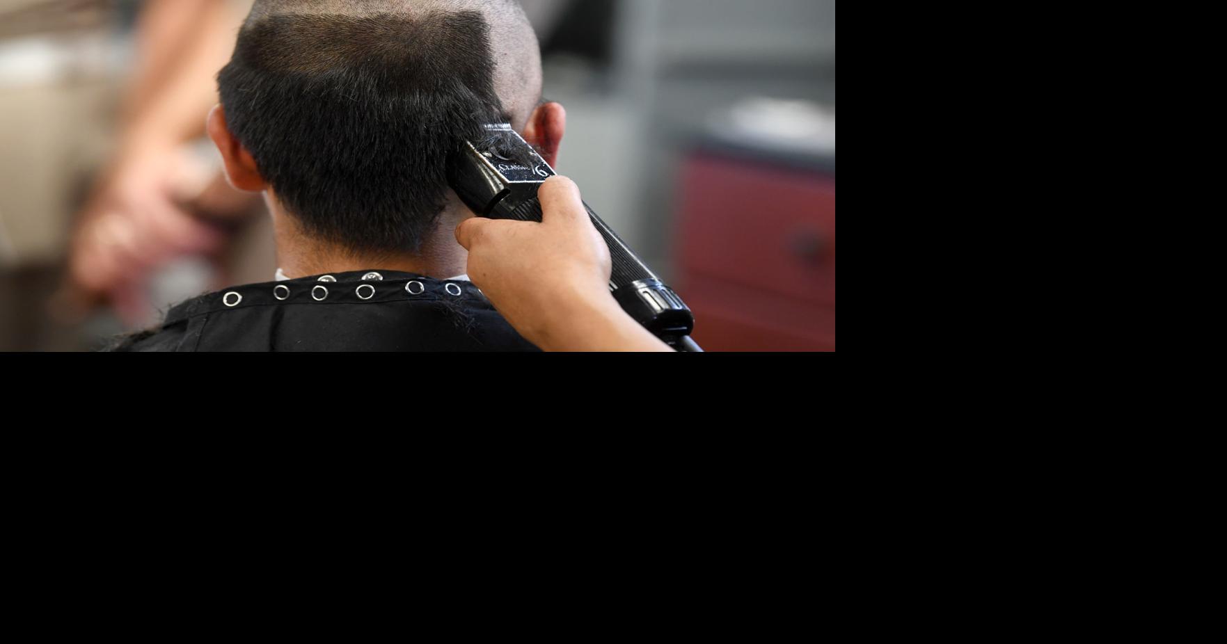 Gallery: Haircuts for freshmen in Texas A&M Corps of Cadets