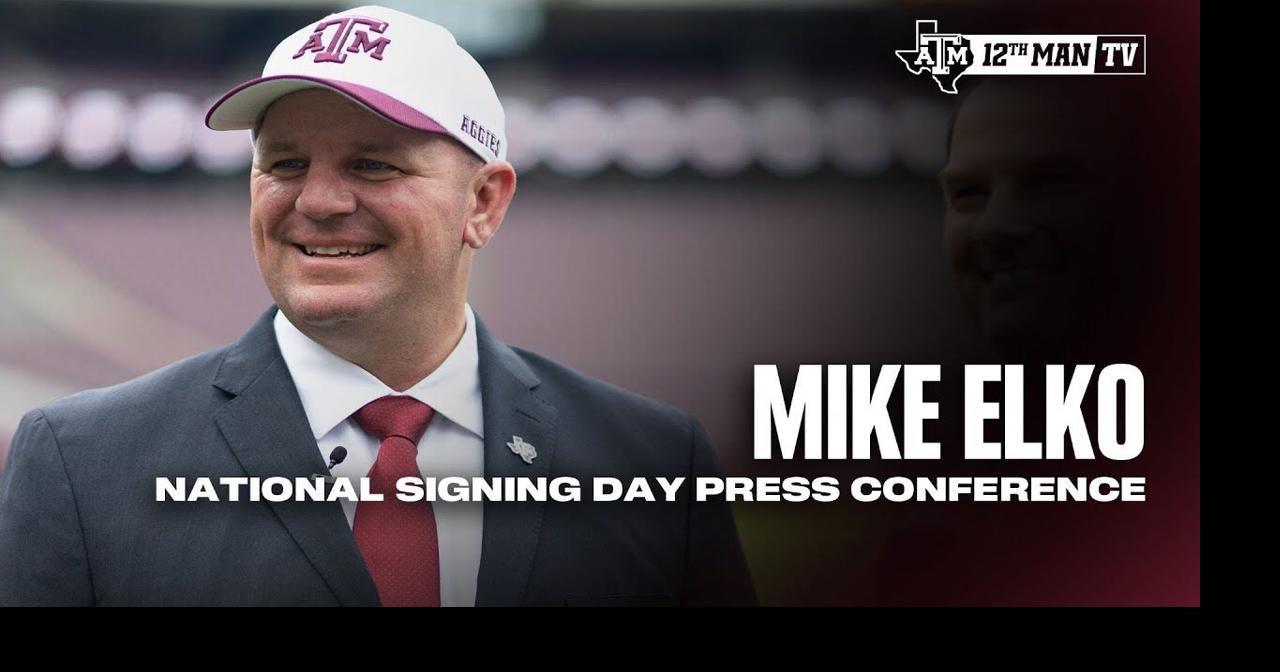 Mike Elko National Signing Day Press Conference