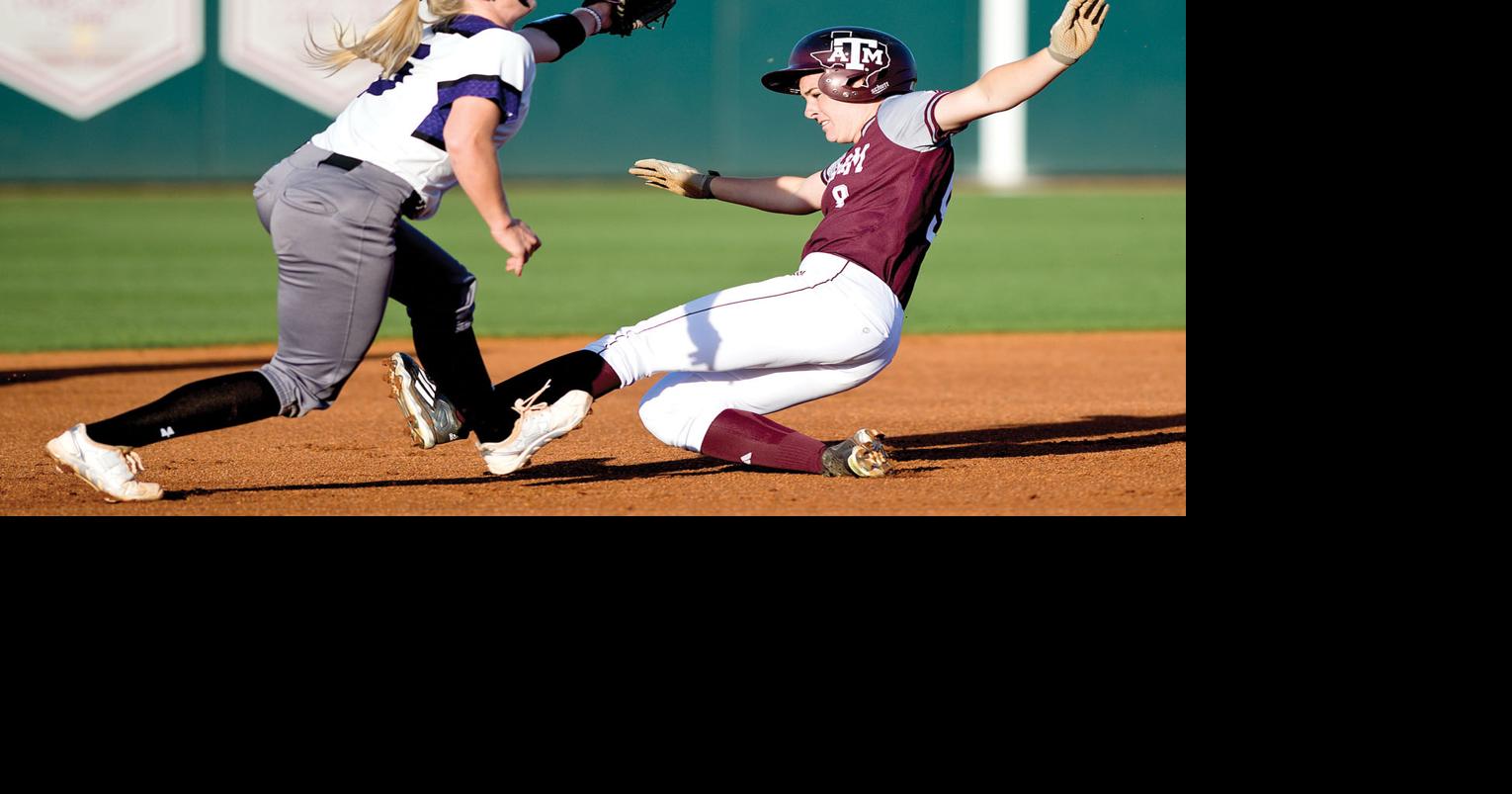 Texas A&M's Trinity Harrington no-hits SFA