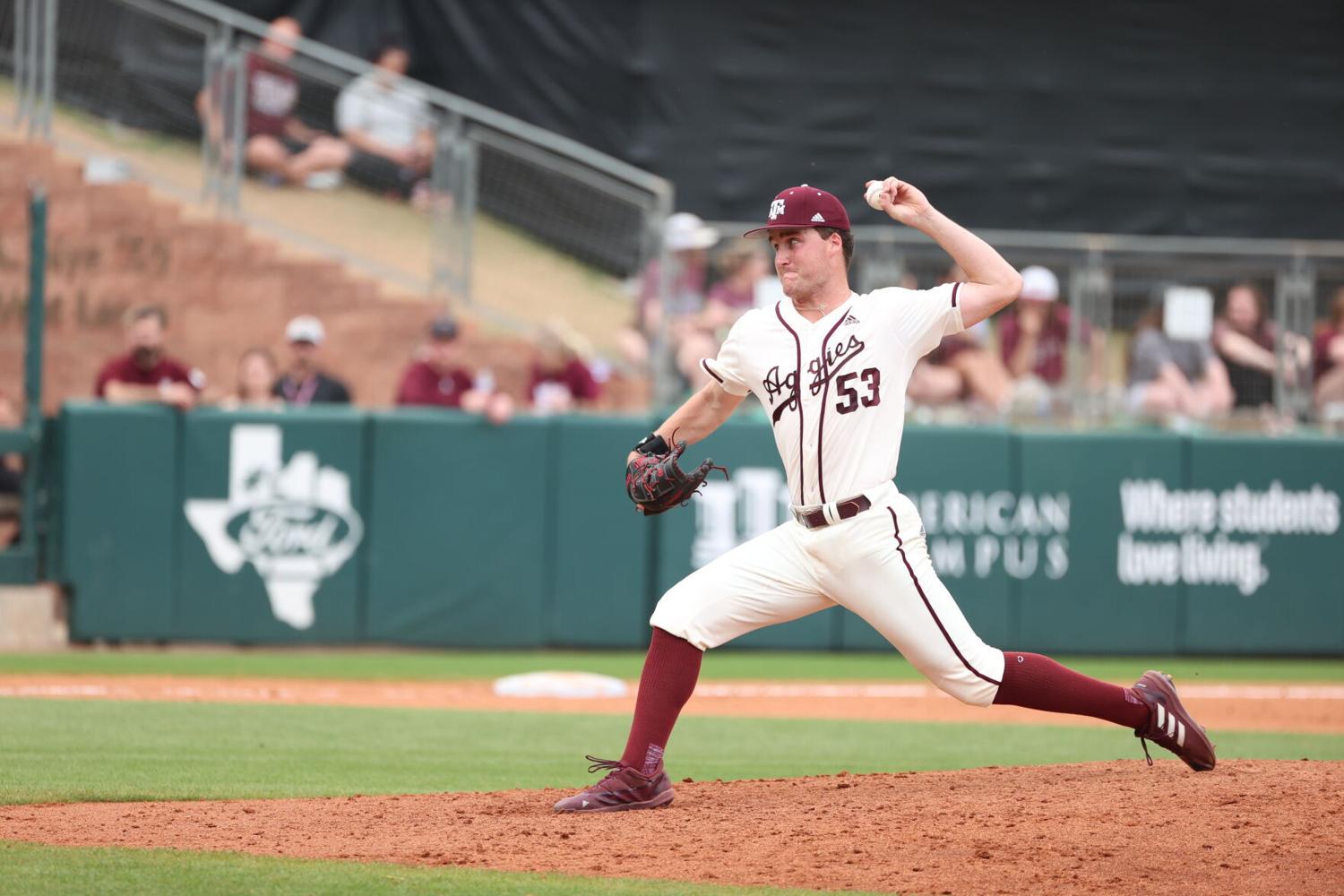 Brenham's Aschenbeck leading A&M baseball pitching staff with simple ...