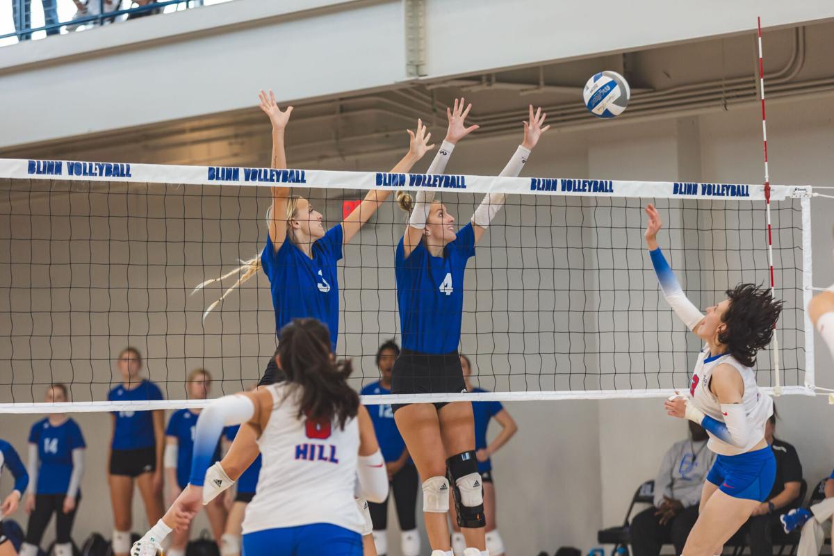 12th-ranked Blinn volleyball team stretches winning streak to 11