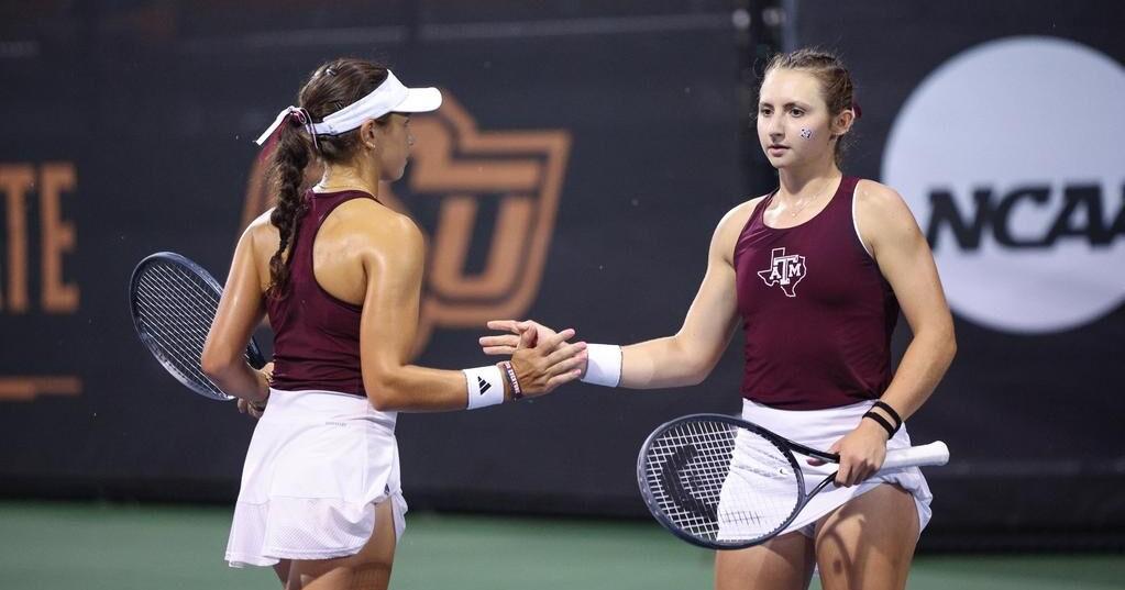 A&M women's tennis action will play for four straight days