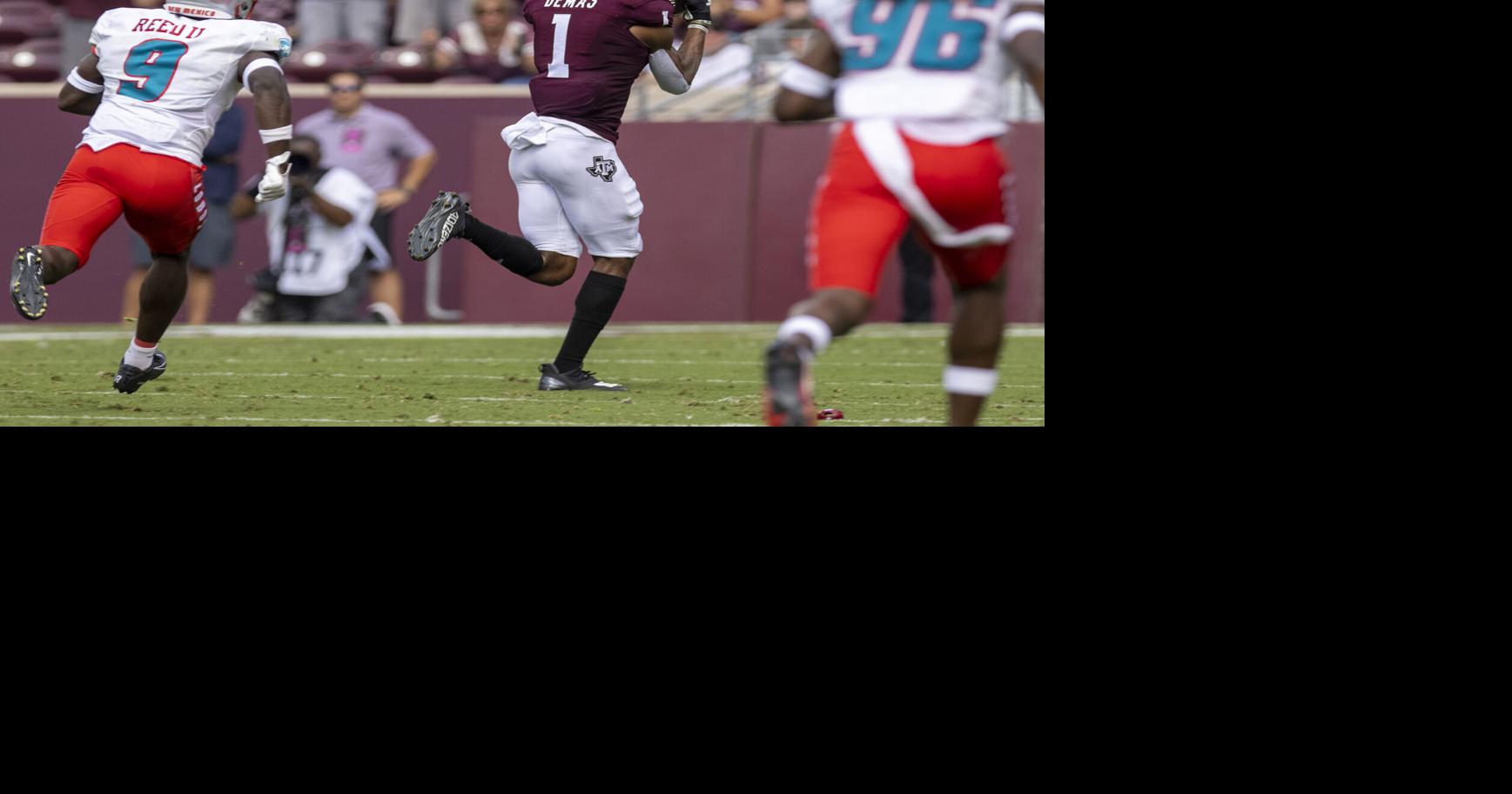Texas A&M’s young receivers make most of opportunities against New Mexico