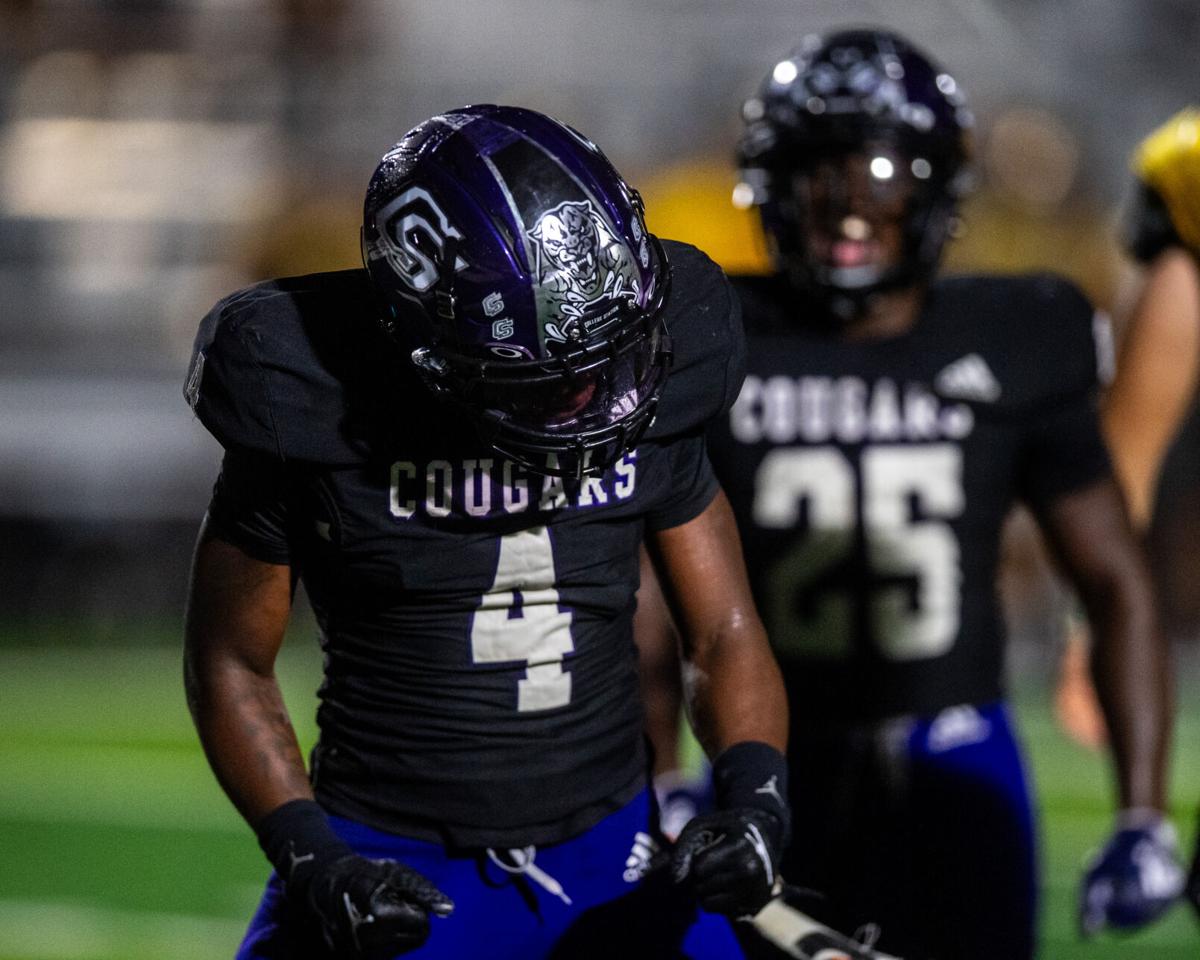 College Station safety Tony Hamilton a two-way standout for Cougars