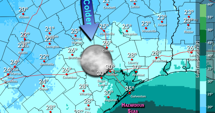 NWS issues Hard Freeze watch for Brazos County