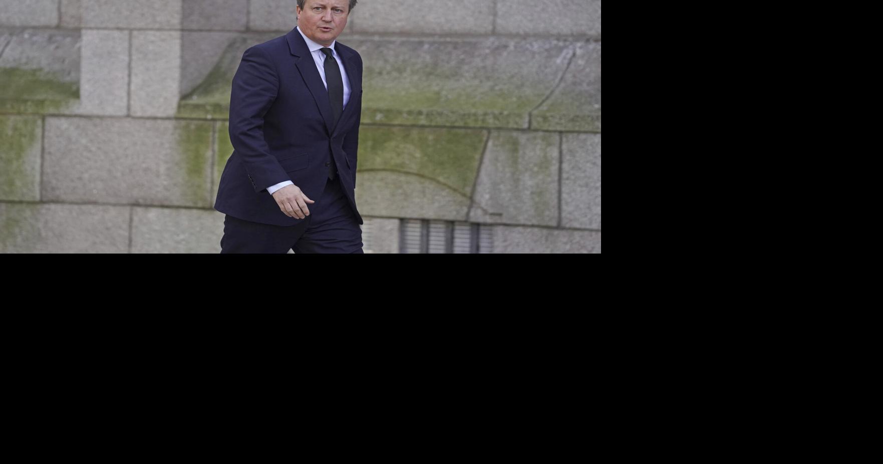 Former UK Prime Minister David Cameron speaks to Aggies about current ...